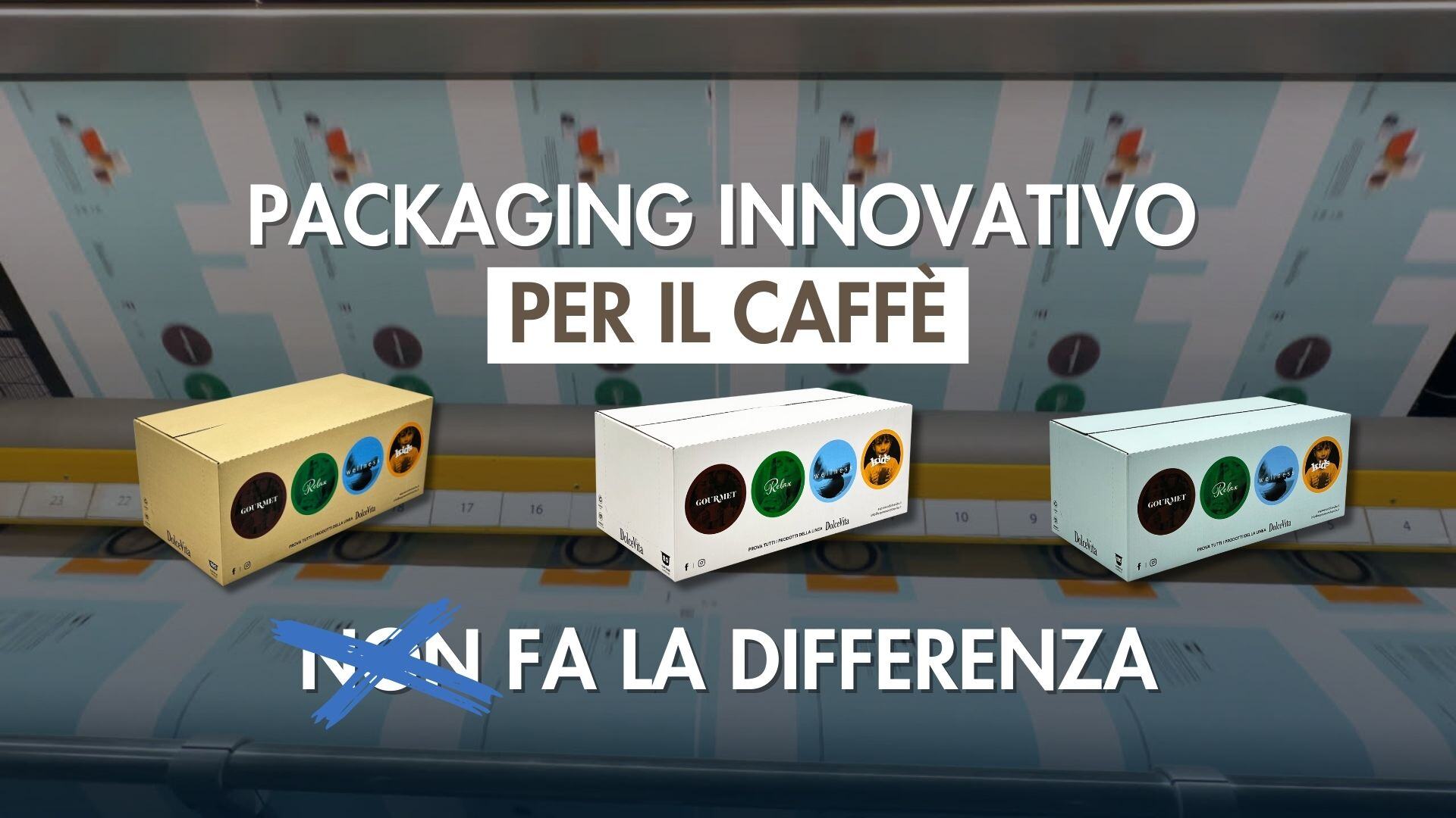 Packaging caffè Ghelfi Ondulati